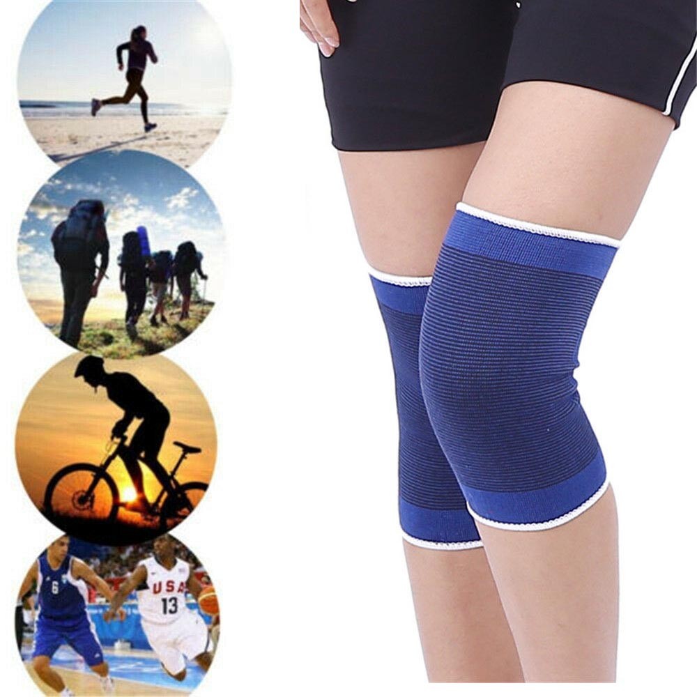 Set 2 genunchiere elastice compresie pentru sport, recuperare la pretul ...