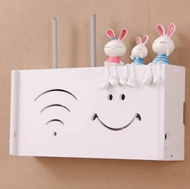 Raft suport Router Wireless, mascare cabluri la pretul de 89,90 Lei in stoc