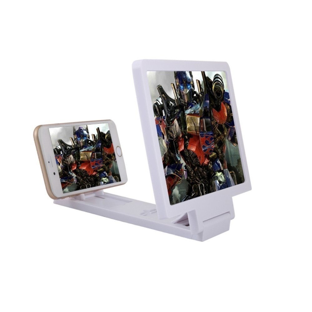 Pachet Promotional ! 1+1 Lupă 3D pentru telefon mobil, suport cu ecran ...