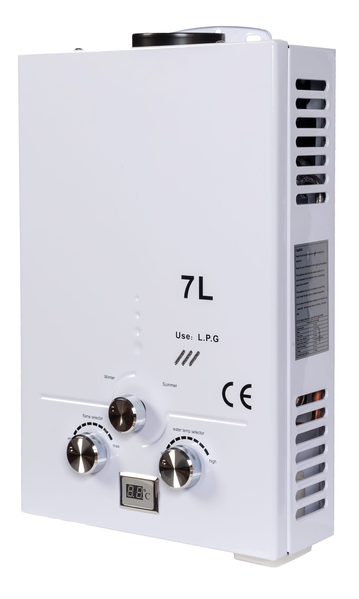 Instant pe gaz, debit 7l/min, 1200 W la pretul de 863,90 Lei in stoc