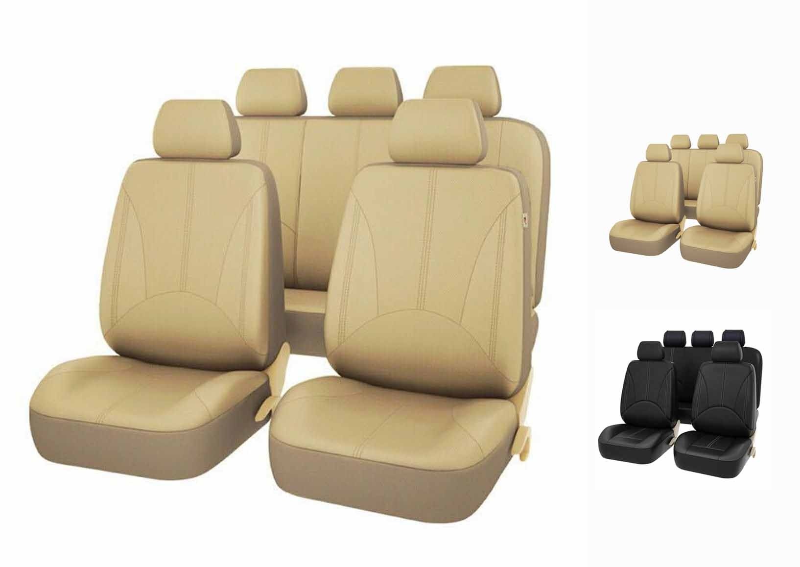 Set 11 huse scaun auto Universale din piele ecologica la pretul de 289 ...