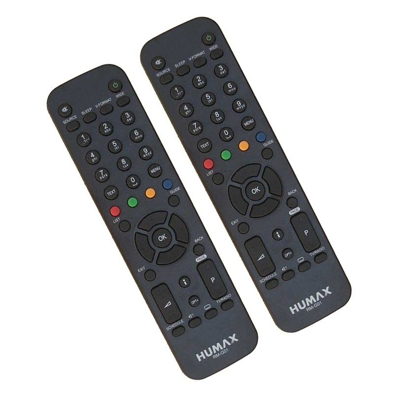 Pachet 2 telecomenzi Humax Digi RM-G01 la pretul de 59,00 Lei in stoc