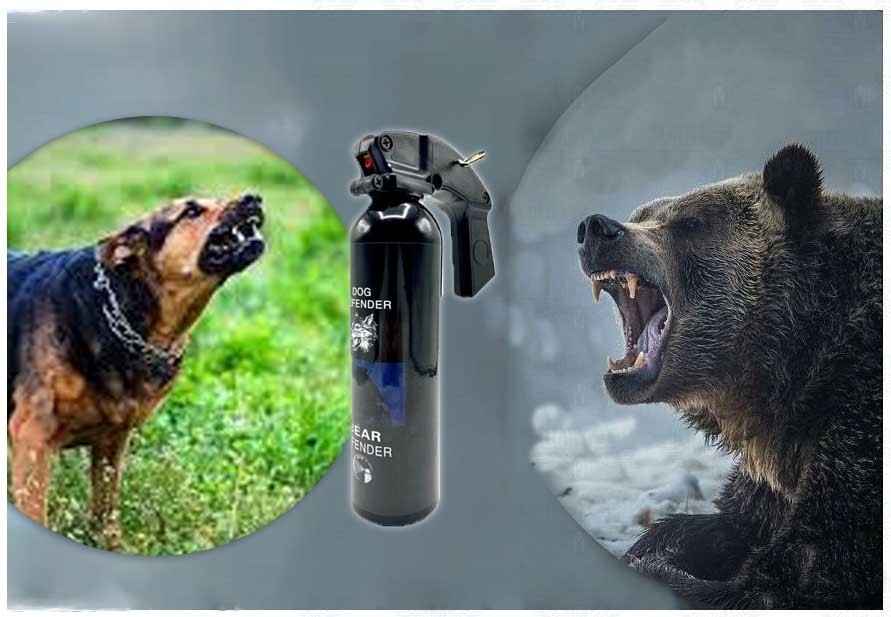 Spray autoapărare împotriva urșilor și a câinilor agresivi: Protecție ...